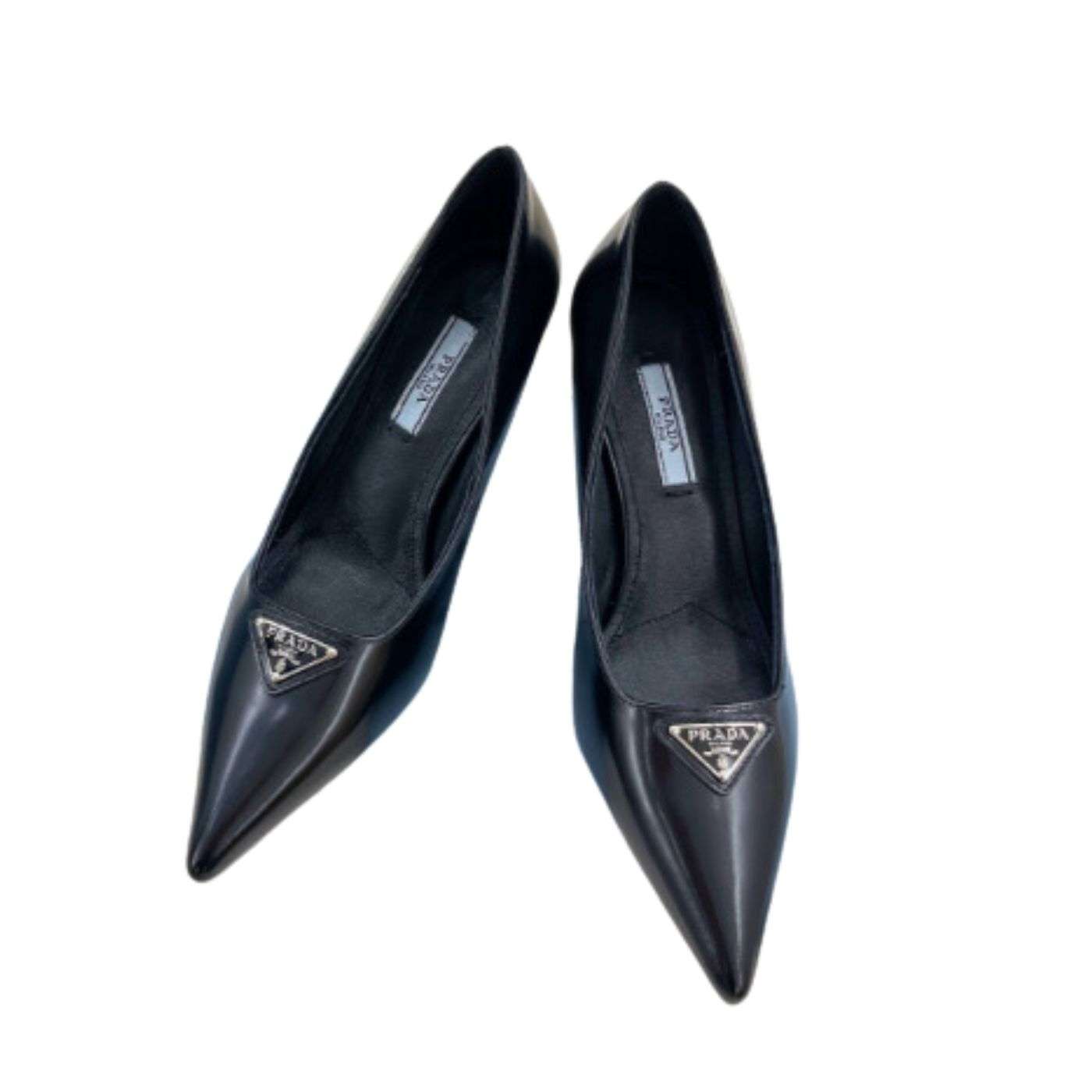 Prada Spike Pumps Black For Women - MassToneUS