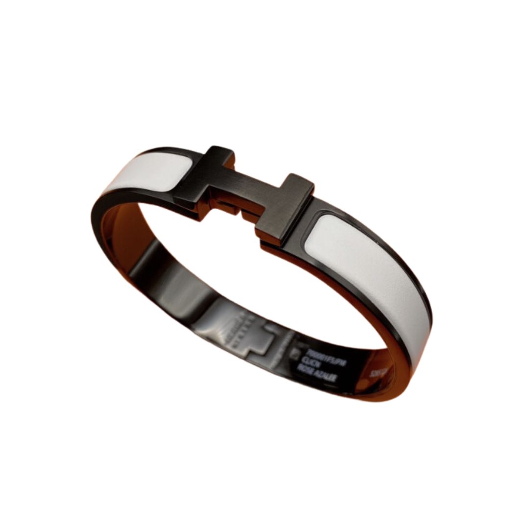 Hermes Clic Hh Bracelet White For Women - MassToneUS