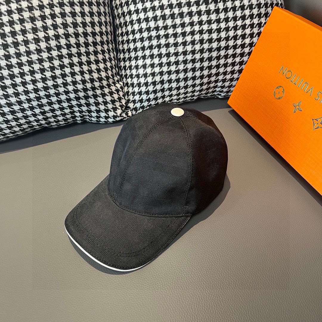 Louis Vuitton Epi Monogram Cap Black For Men - MassToneUS
