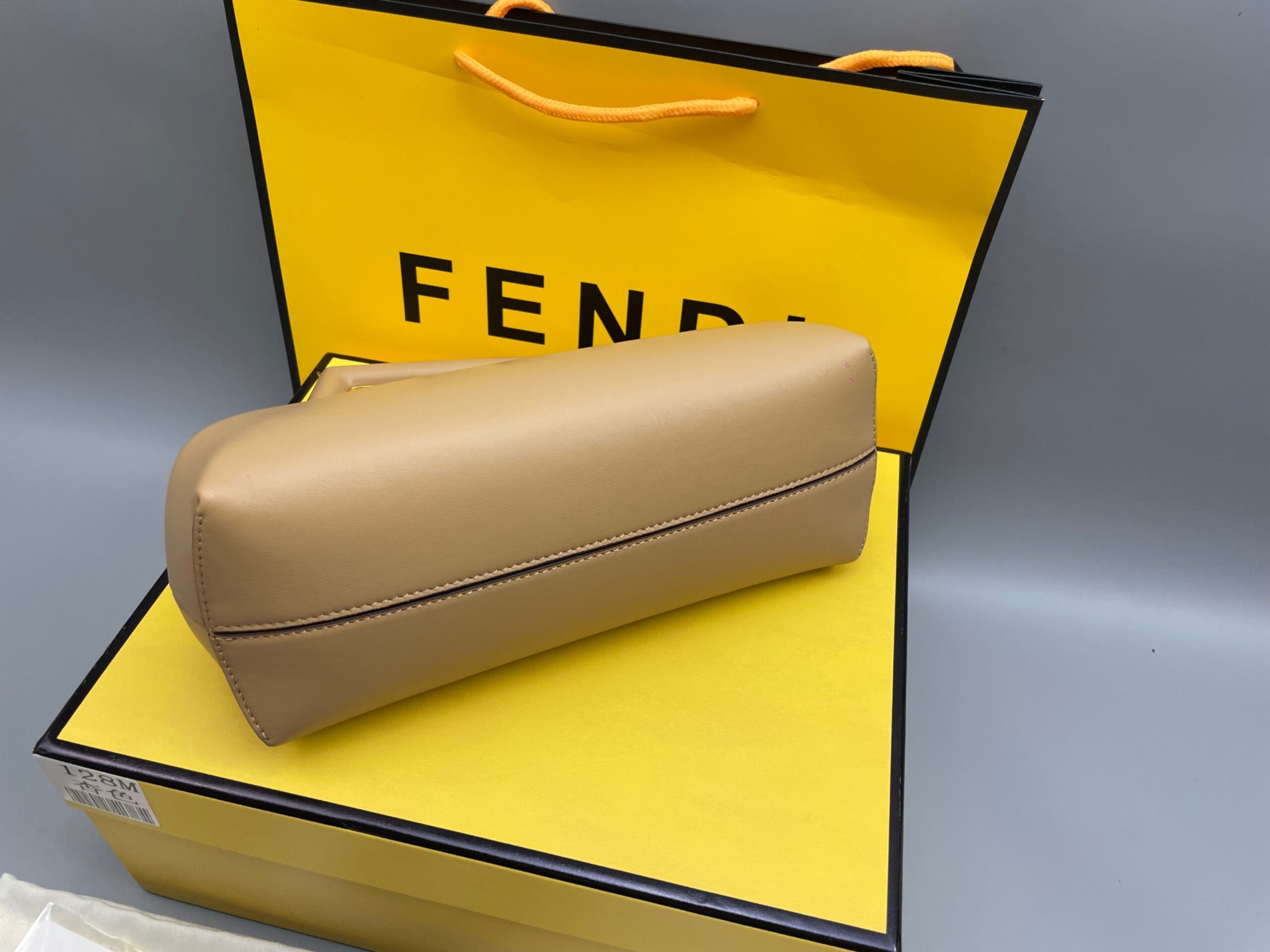 [True-to-ORIGINAL] Fendi First Small Bag Beige For Women - MassToneUS
