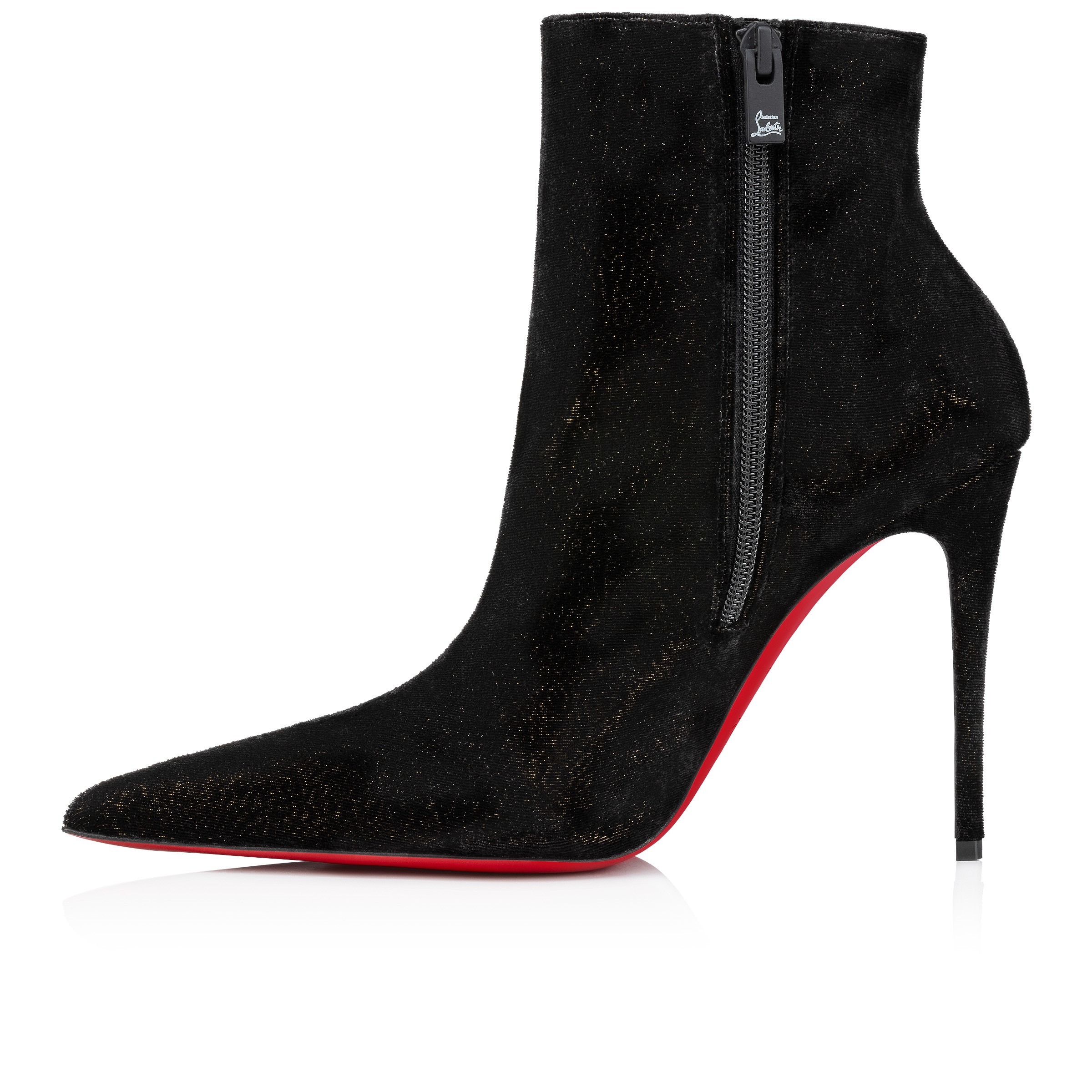Christian Louboutin Kate Max Booty Boots Black For Women 100mm ...