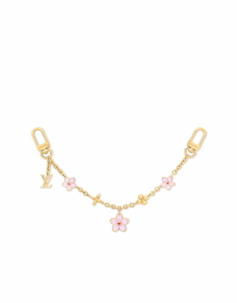 Louis Vuitton LV x TM Cherry Blossom Bag Chain For Women M02540 ...