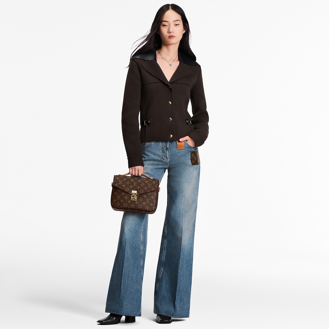 [True-to-ORIGINAL] Louis Vuitton Pochette Metis Shoulder Bag 9.8in ...
