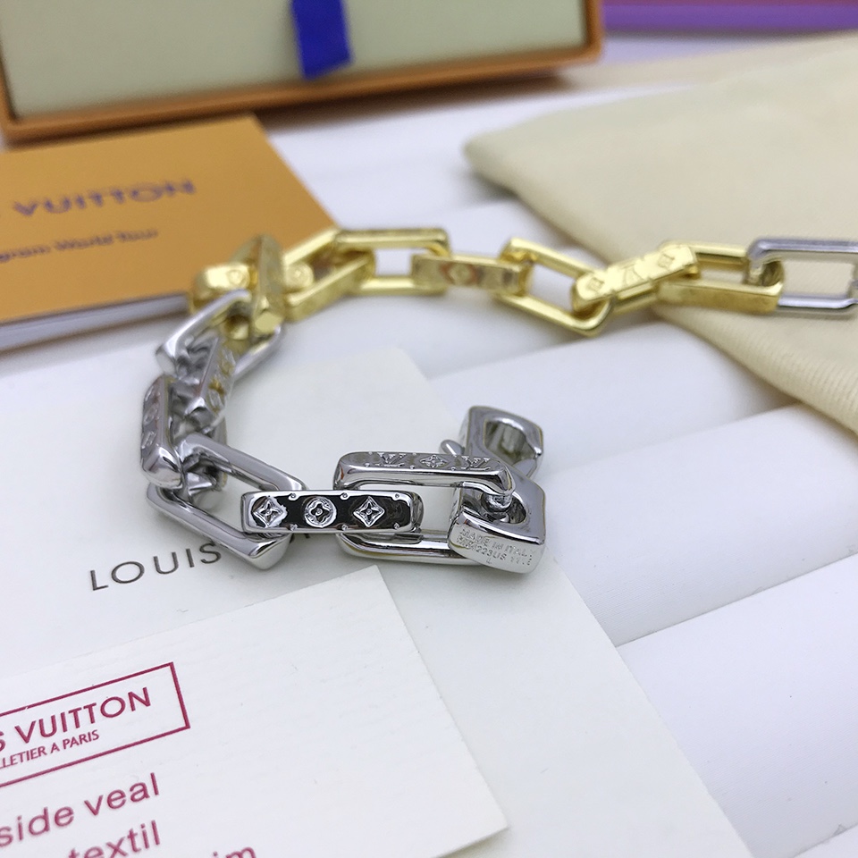 LV Jewelry Monogram Chain Gold/Silver M1555M - MassToneUS