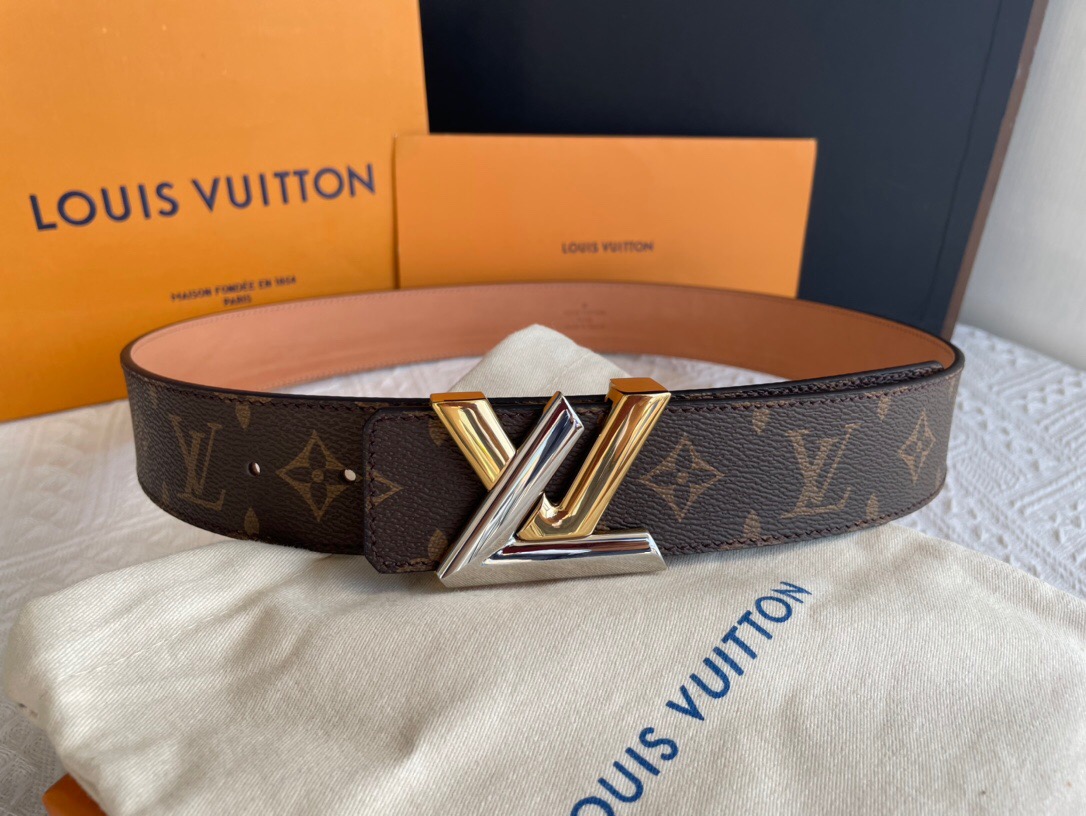 Louis Vuitton LV Twist Monogram Canvas, LV Women Belt - MassToneUS